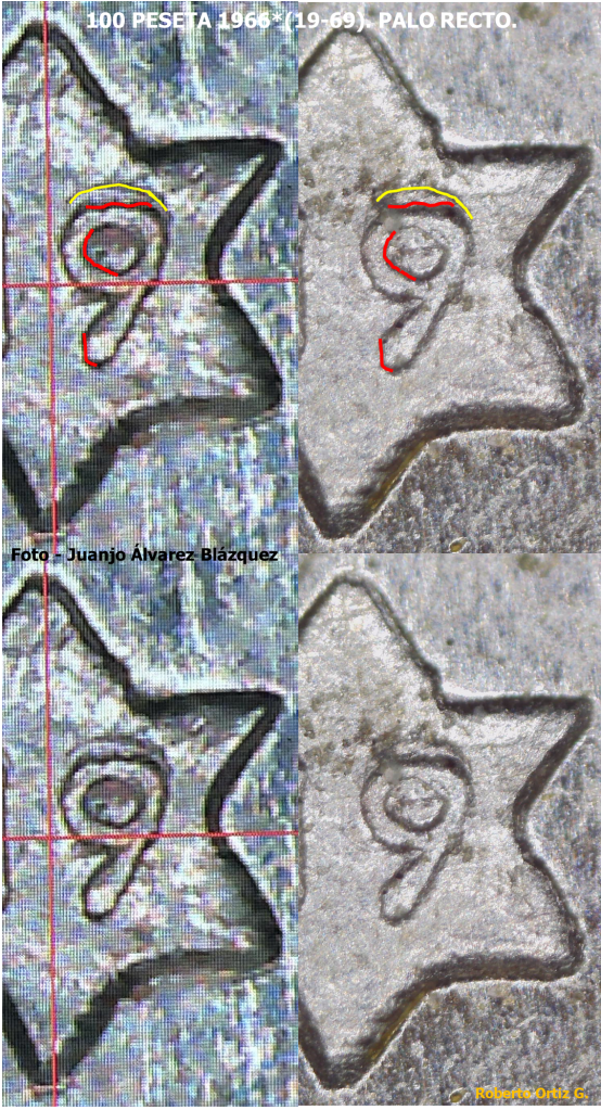 Como reconocer las 100 PESETAS 1966*(19-69). PALO RECTO. – LEYENDO ...