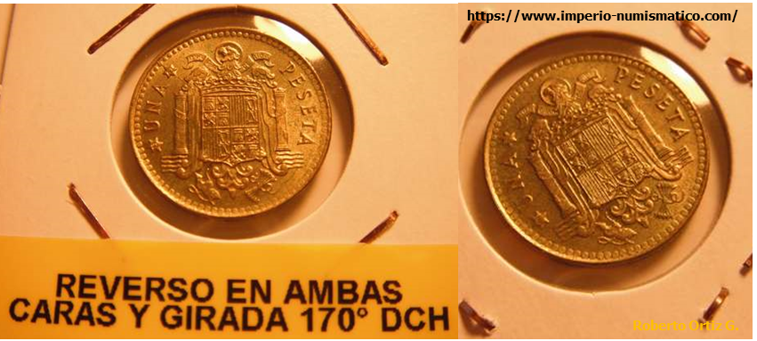 DOBLE REVERSO. ACUÑACION A VOLANTE CON VIROLA. – LEYENDO MONEDAS ...