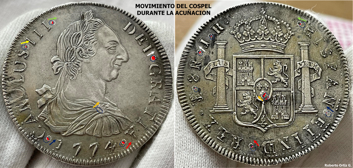 8 Reales 1774 Carlos III. Potosi. – LEYENDO MONEDAS/NUMISMATICA